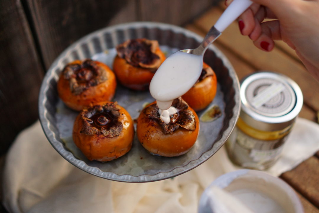 Candied Persimmons - Easy Holiday Dessert Option! - The February Fox